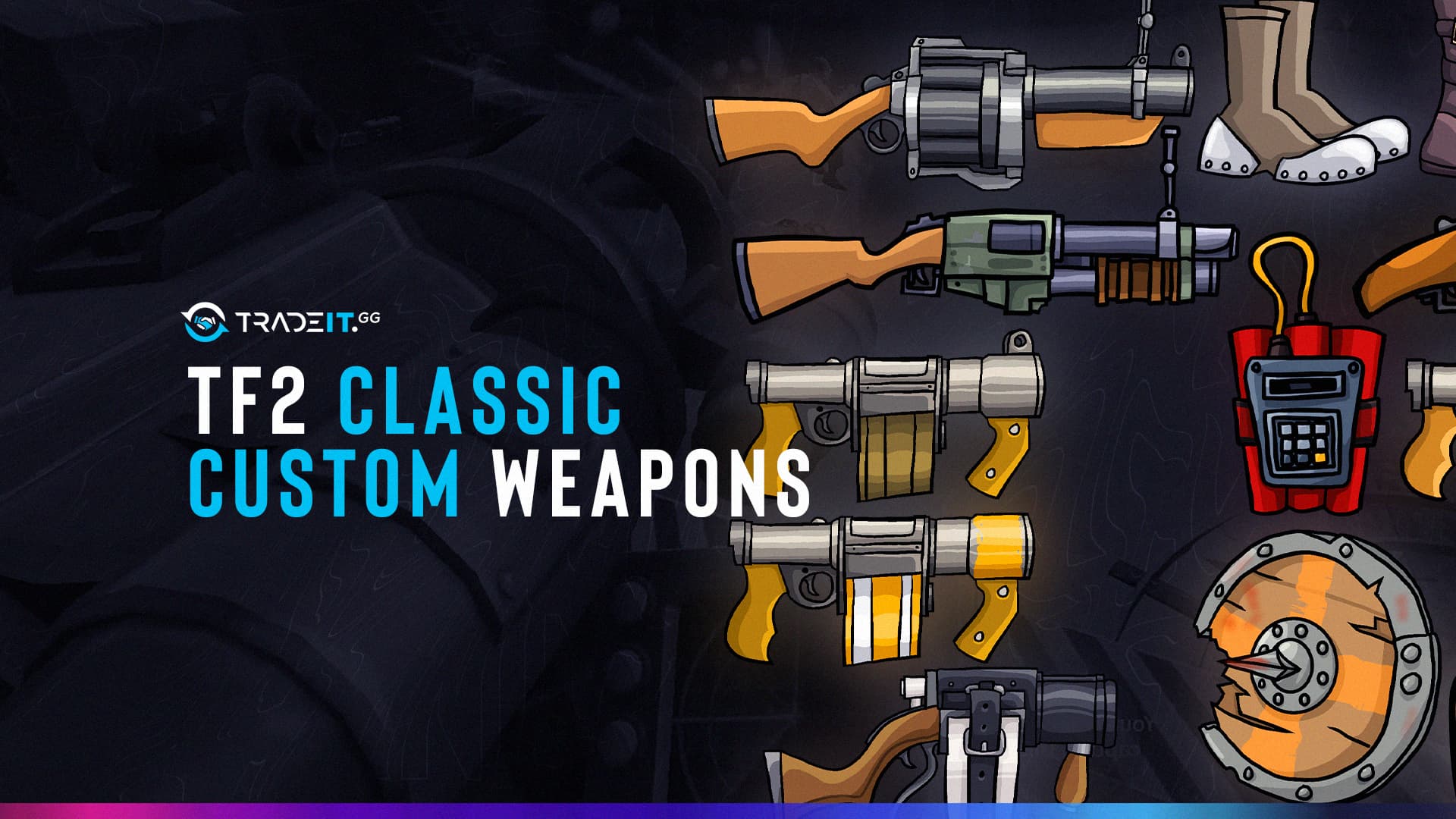 TF2 Custom Weapons The Classic Ones TF2 Custom Weapons The Classic Ones
