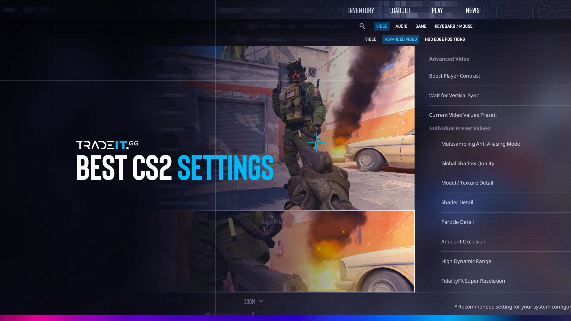 Best CS2 Settings For FPS Mouse Audio Launch Options